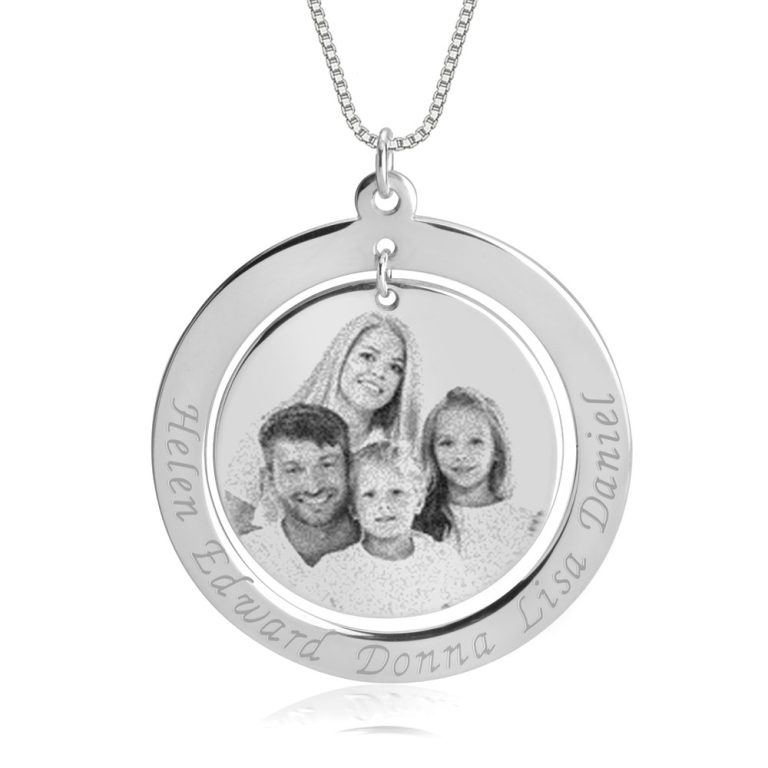 Collier Personnalisé avec Photo - Colliers Maman Personnalisés